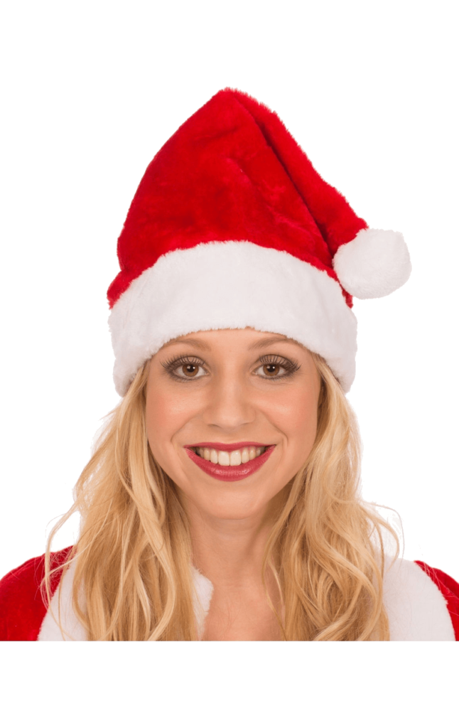 Luxury Velvet Santa Hat – Angels Fancy Dress Warehouse