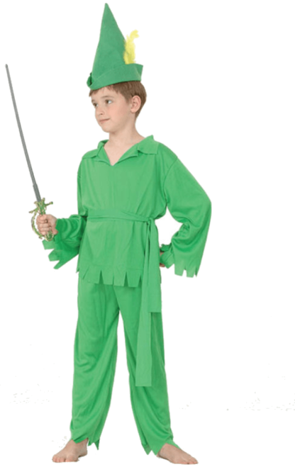 Child Robin Hood / Peter Pan Costume – Angels Fancy Dress Warehouse